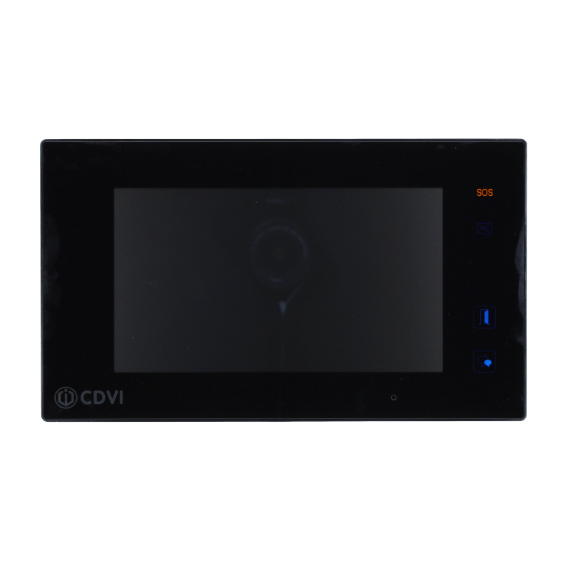 CDV-47B | 2EASY standard internal 2-wire monitor, black | CDVI